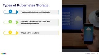 Choosing the right storage for stateful workloads on Kubernetes | PPT