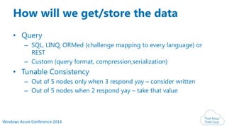 Choosing right data store & processing | PPT