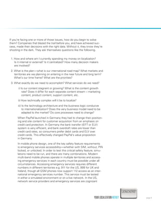 Jonckers: Choosing A Srategic Sourcing Model For Localisation | PDF