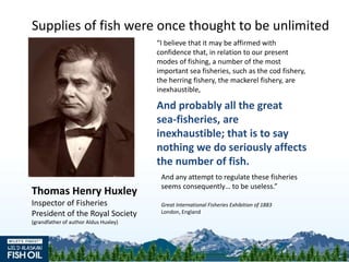 Seafood Sustainability: Why it Matters | PPTX
