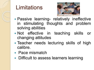 Choosing teaching learning method | PPTX