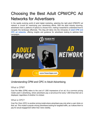 Choosing the Best Adult CPM_CPC Ad Networks for Advertisers.pdf
