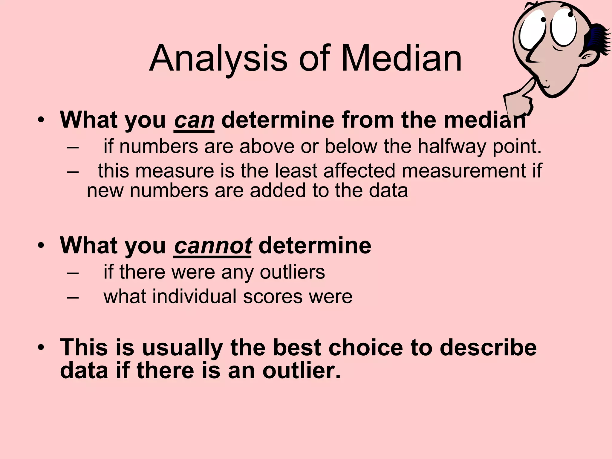 Choosing the best measure of central tendency | PPTX