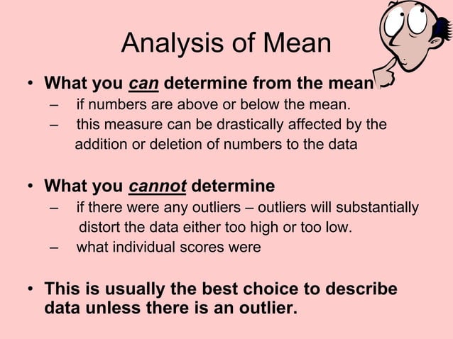 Choosing the best measure of central tendency | PPT