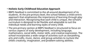 Choosing the Best Pre-Primary School in Bhopal Bal Bharati Public ...