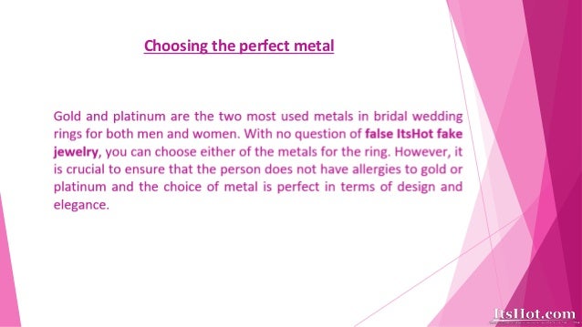Choosing the Best Wedding Ring from ItsHot Jewelry Collection | PPT