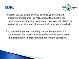 Choosing The Right CMMS | PDF