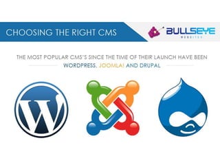 CHOOSING THE RIGHT CMS | PPT