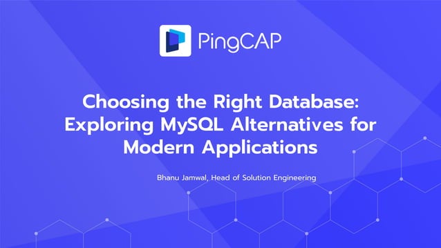 Choosing the Right Database: Exploring MySQL Alternatives for Modern ...