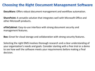 Choosing the Right Document Management Software.pptx