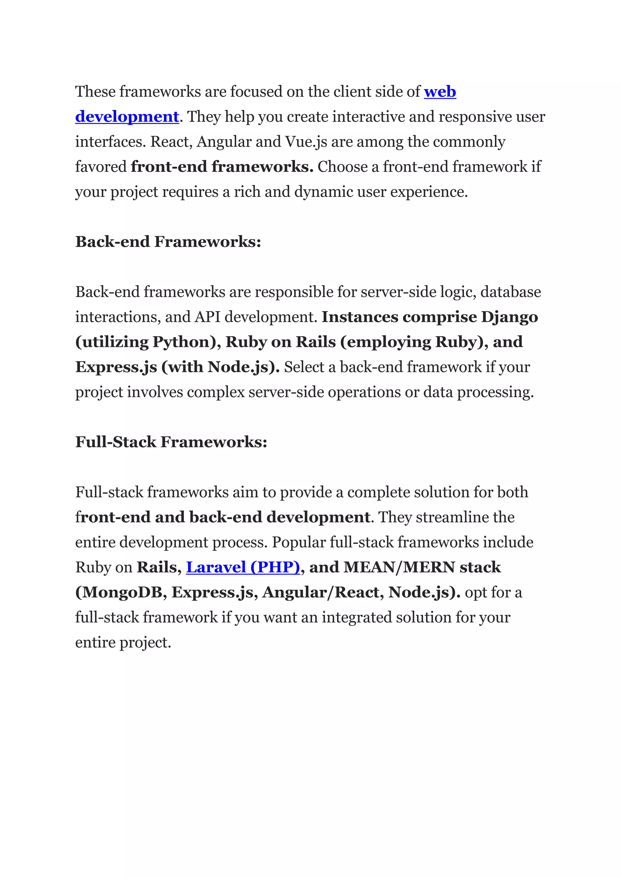 Choosing the Right Framework for Your Web Development Project.pdf