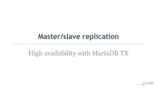 Choosing the right high availability strategy | PPT