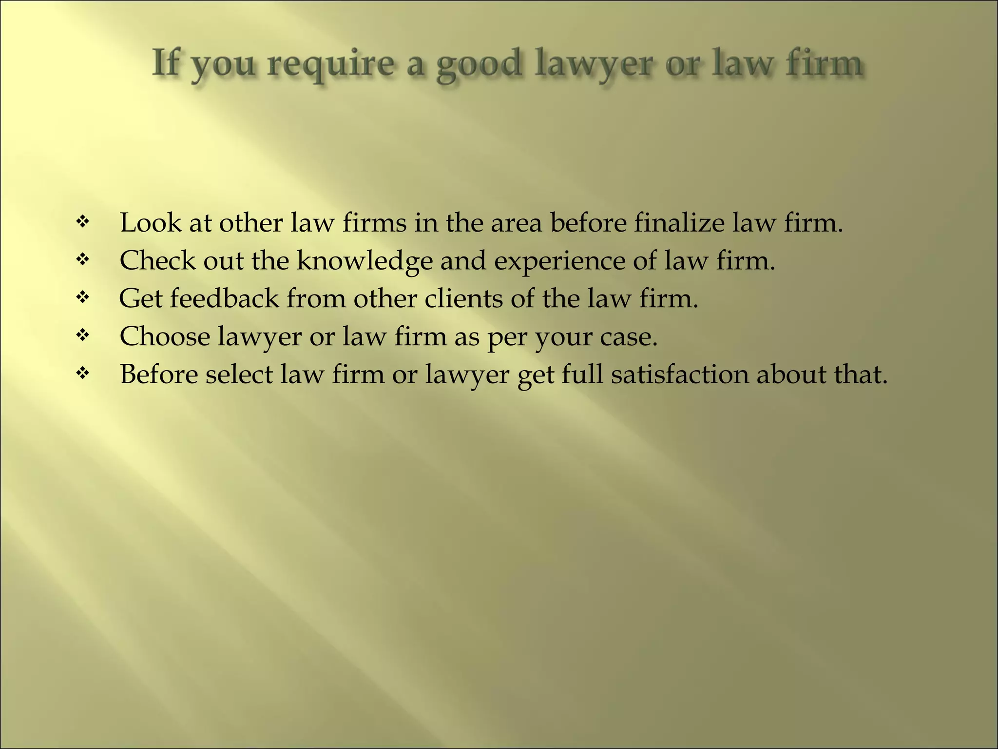Best Lawyers and Law Firm | PPT