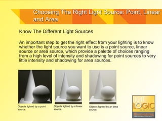 Choosing the right light source | PPT