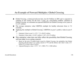 Choosing the right multiple | PPT