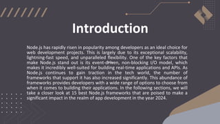 Choosing the Right Node.js Framework For App Development 2024.pdf