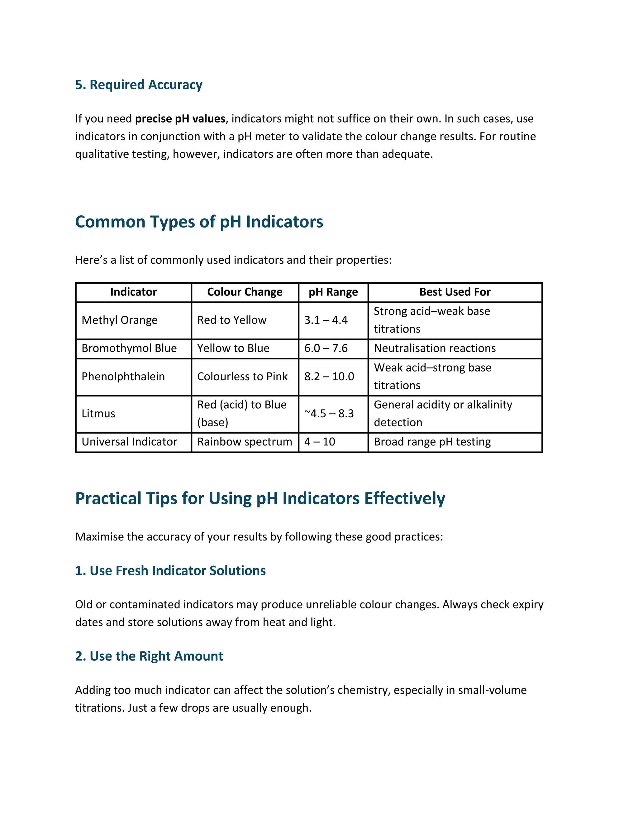Choosing the Right pH Indicator for Accurate Lab Results.pdf