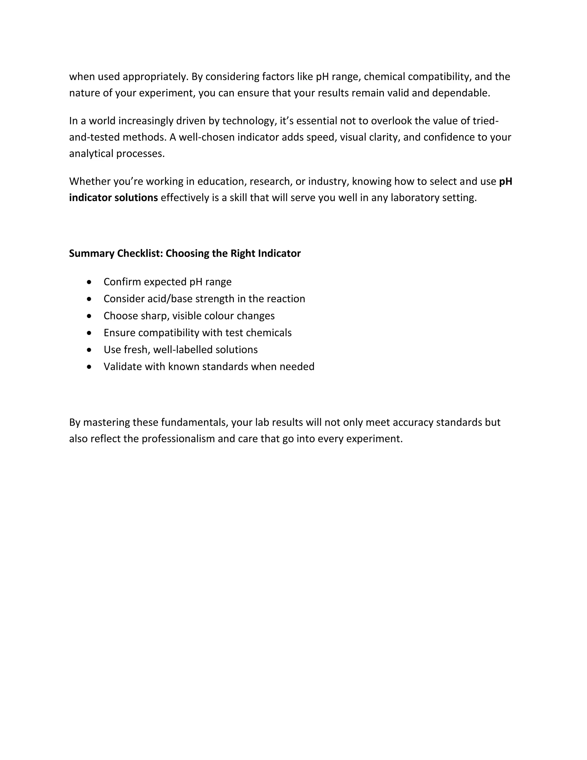 Choosing the Right pH Indicator for Accurate Lab Results.pdf