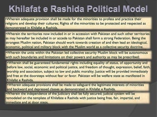 Choosing the right political model for pakistan | PPT
