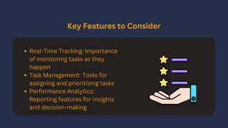 Essential Criteria for Selecting Productivity Monitoring Software | PPT