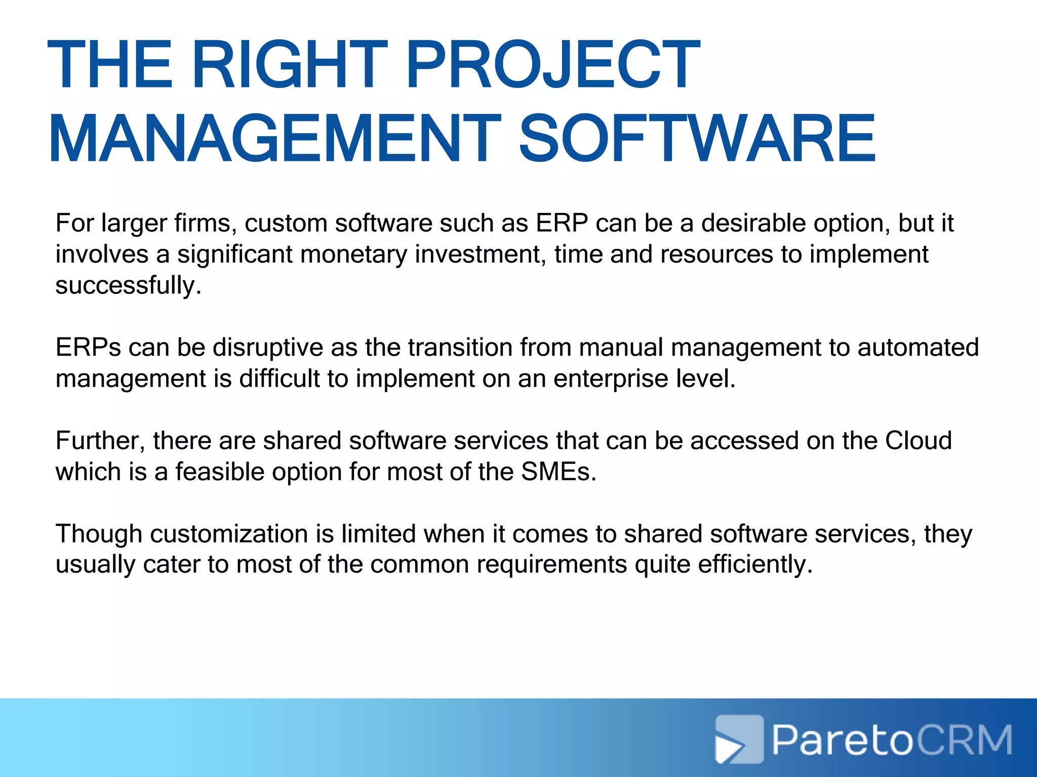 22 Steps to Choosing the Right Project Management Software | PPT