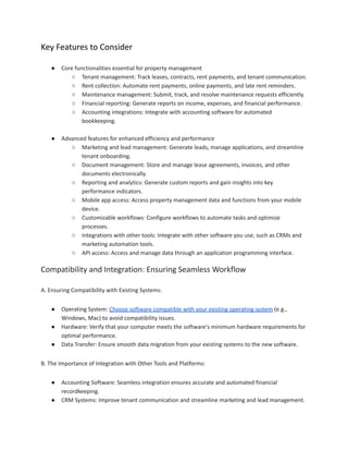 Choosing the Right Real Estate Management Software - A Comprehensive ...