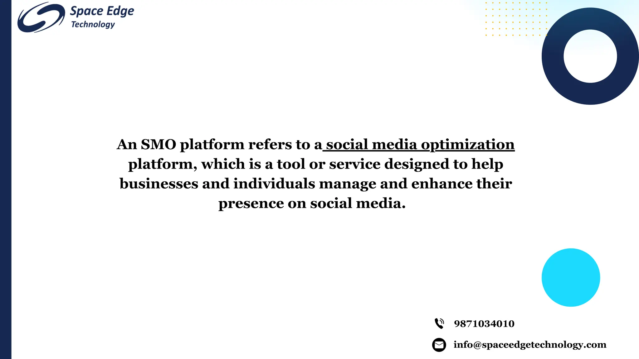 Ideal Social Media Platforms for Successful SMO | PPT