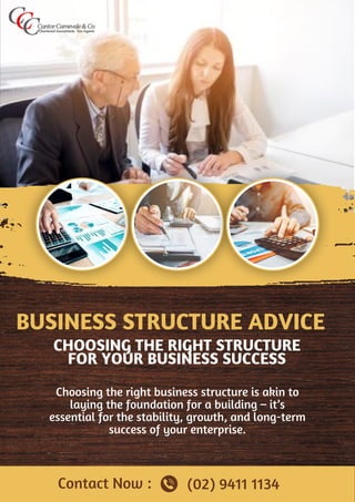 Choosing the Right Structure for Your Business Success.pdf