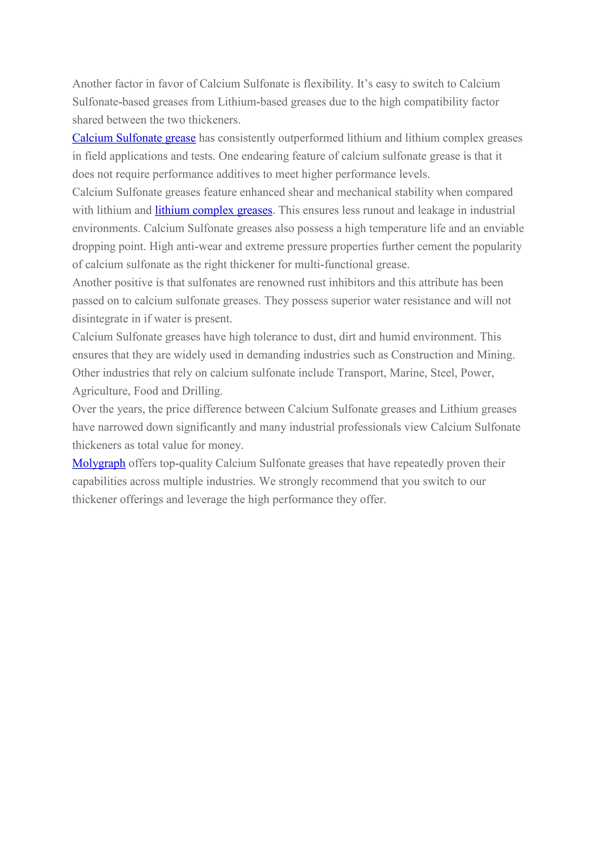 Choosing The Right Thickener For Multifunctional Grease | PDF