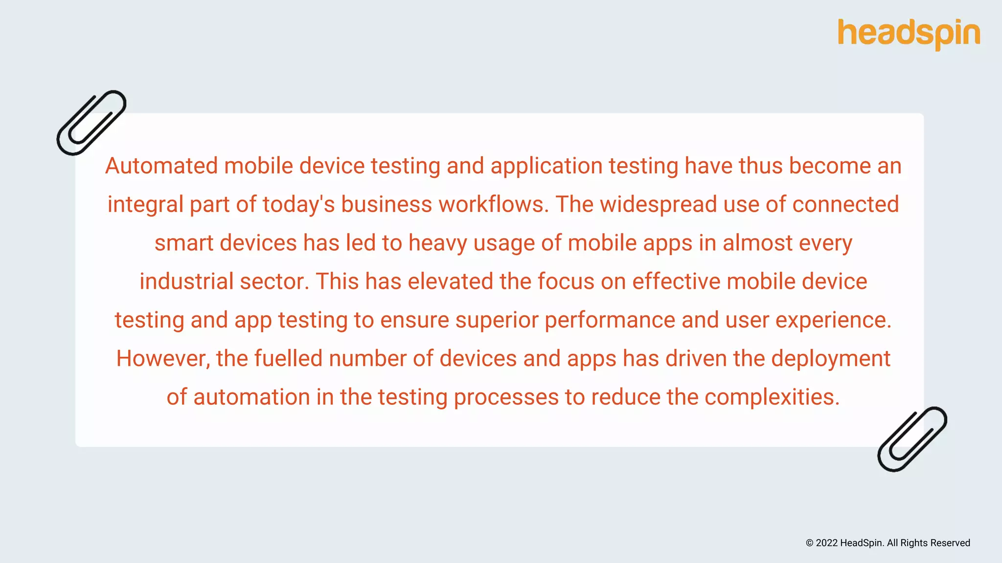 Choosing The Right Tools For Automated Mobile App Testing Pptx