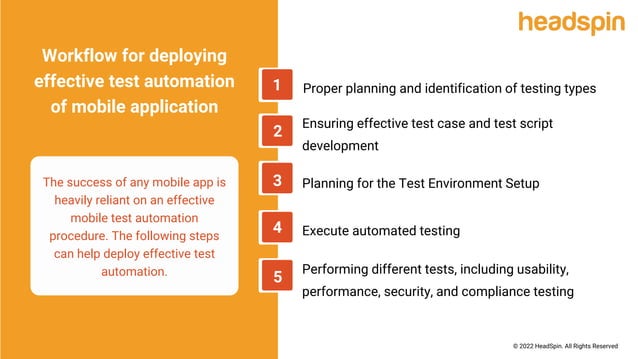 Choosing The Right Tools For Automated Mobile App Testing Pptx