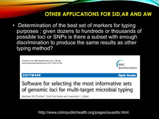 Choosing the Right Microbial Typing Method: A Quantitative Approach | PPTX