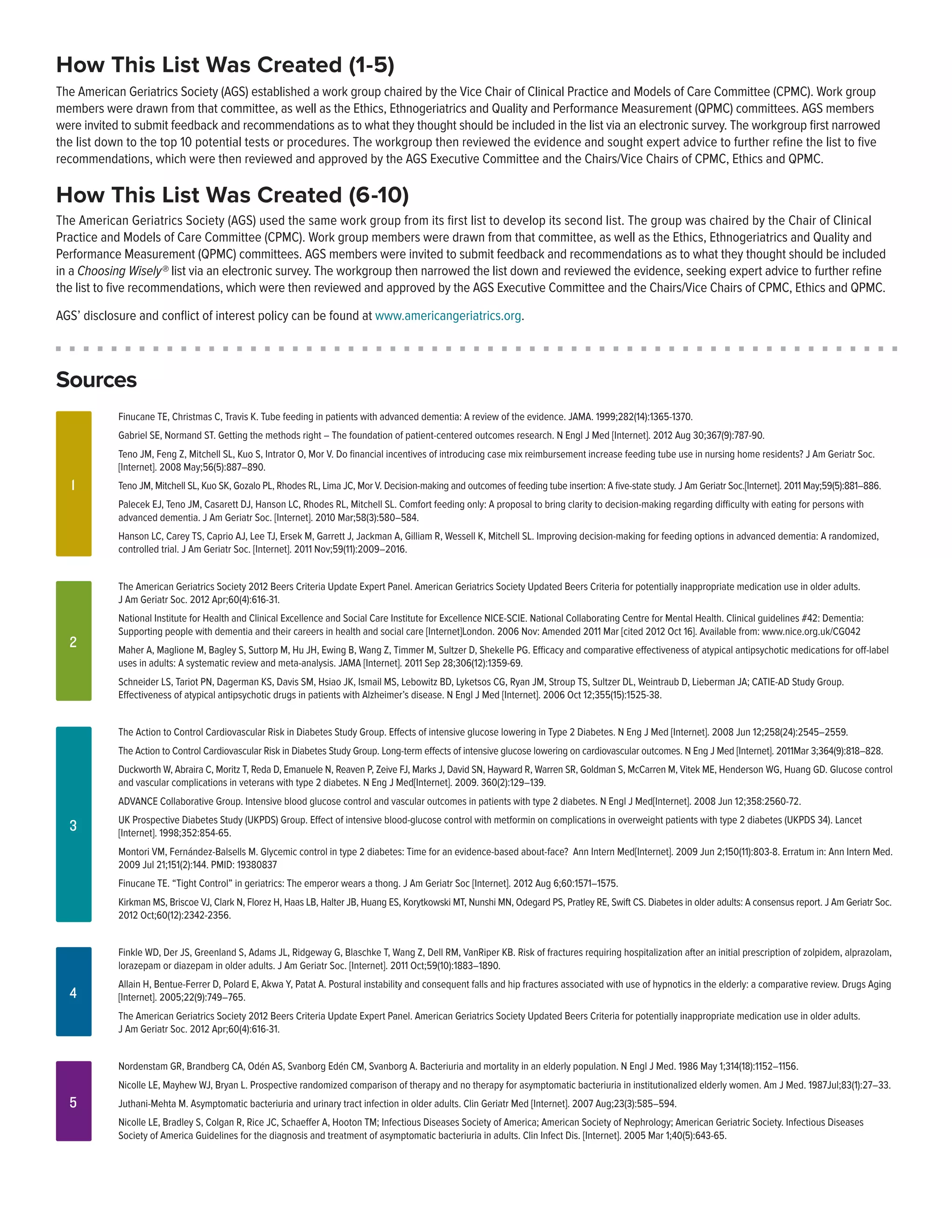 Choosing wisely list2 | PDF