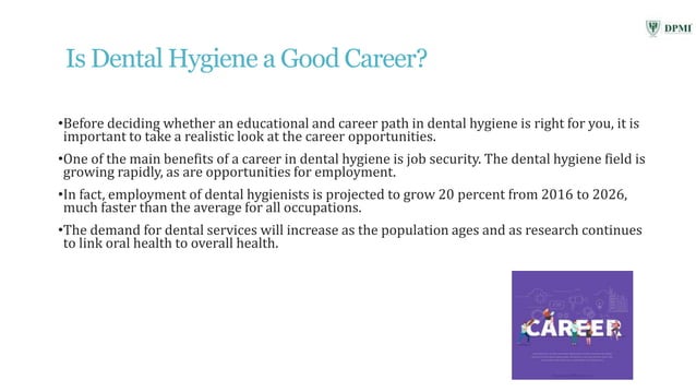 Choosing your Career as a Dental Hygienist | PPTX | Dental Health ...