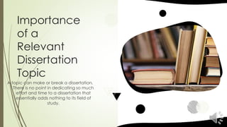 Learners Wing | Choosing your Dissertation Topic | PPTX | Postgraduate Education | College Education