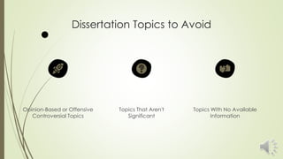 Learners Wing | Choosing your Dissertation Topic | PPTX | Postgraduate ...