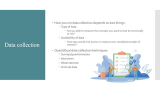 Choosing your Methodology | PPTX | Science