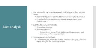 Choosing your Methodology | PPTX