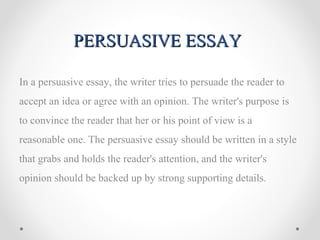 Choosing your purpose | PPT