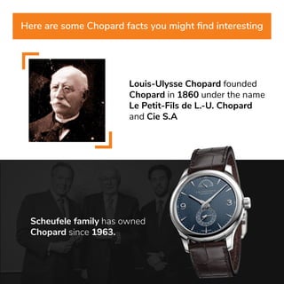 Fascinating Facts About Chopard Watches | PDF | Industries | Business and Finance