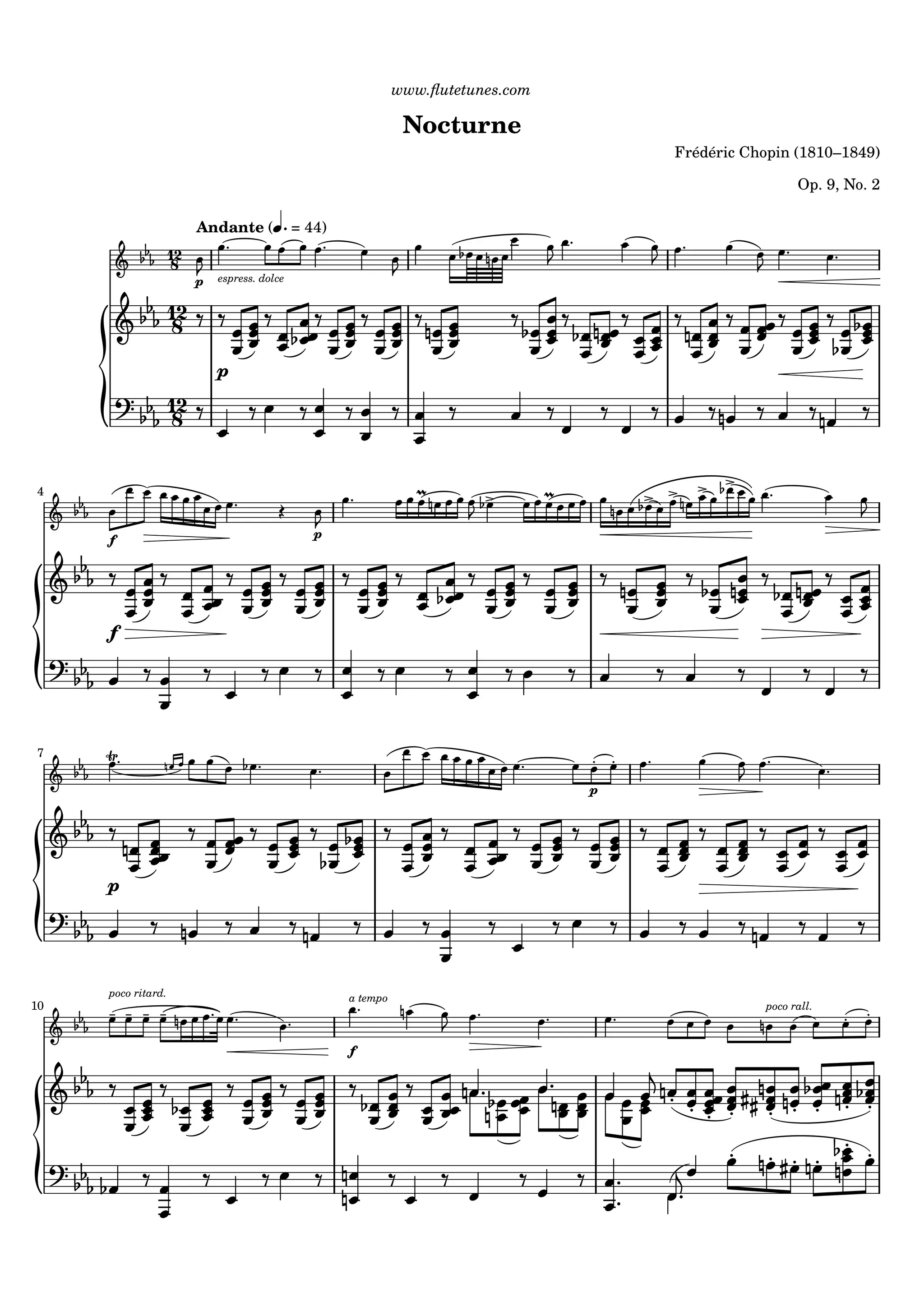 Chopin nocturne-op9-no2 | PDF