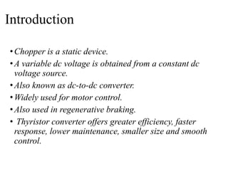Chopper operation | PPTX