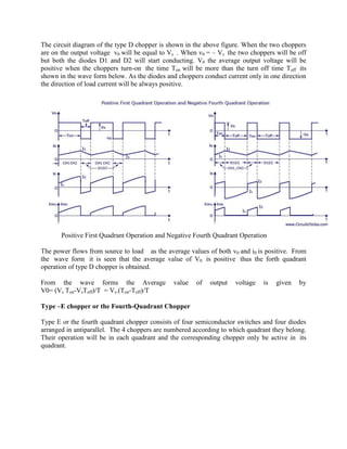 Choppers | DOCX | Consumer Electronics | Technology & Computing