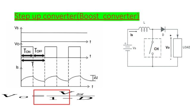 Choppers - DC to DC converters - Power Electronics | PPTX