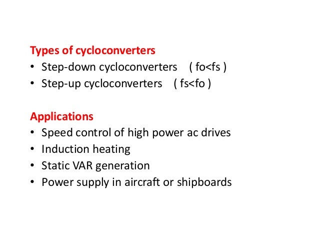 Free Single Phase Step Down Cycloconverter Ppt Programs - redledbravo