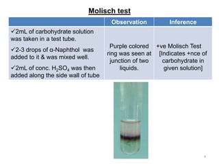 Carbohydrate practical | PPT