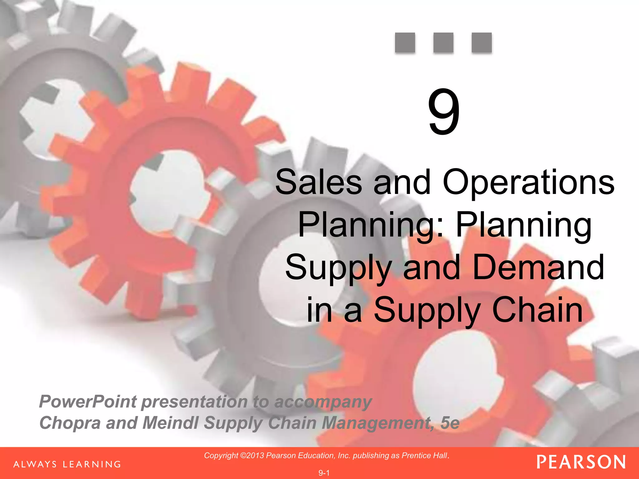 Supply Chain Management chap 9 | PPTX