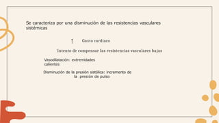 Estado de shock distributivo y clasificación | PPTX