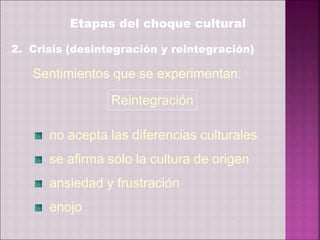 Choque cultural | PPTX
