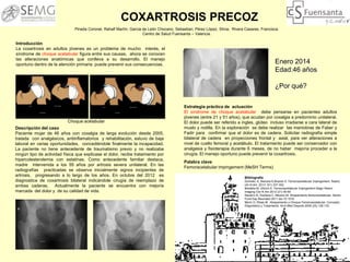 Coxartrosis precoz. Choque femoroacetabular | PPT